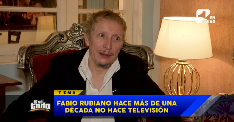 La razón por la que Fabio Rubiano lleva más de una década sin hacer ...